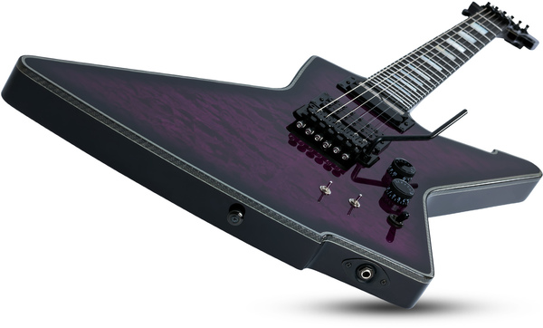 Schecter E-1 FR S Special Edition (Trans Purple Burst) - MusiX CH